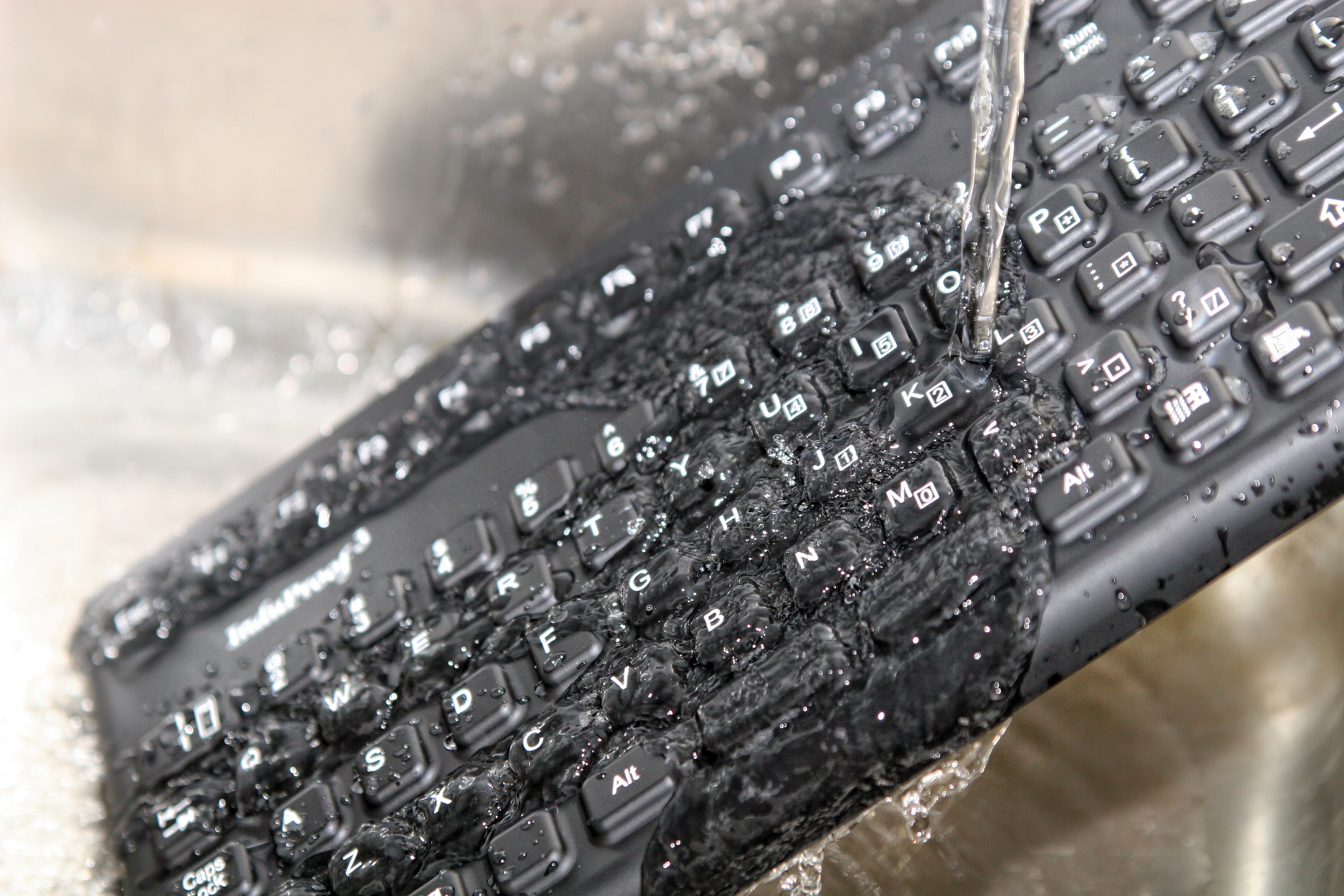 InduProof³ - Silicone keyboard, TKG-086-MB-IP68-BLACK – Ateg Automation ...