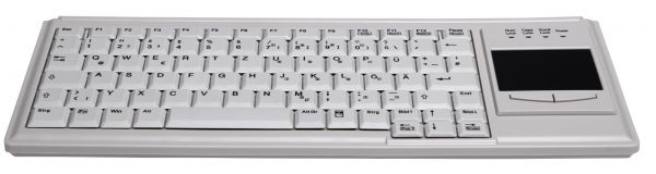 Compact keyboard with touchpad, AK-4400-G – Ateg Automation GmbH
